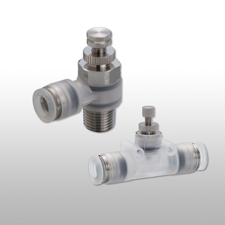 PISCO PJN - Throttle (Needle)Valve PP - TVP